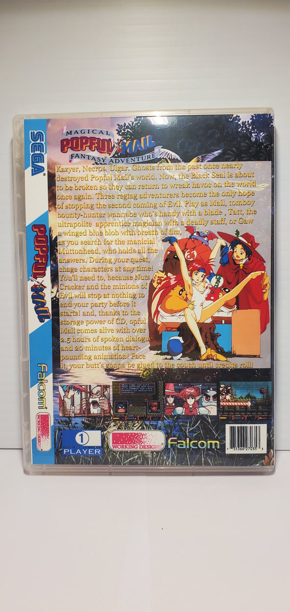 Sega CD Popful Mail 2 Disc set special booty edition – Arctic cavegaming