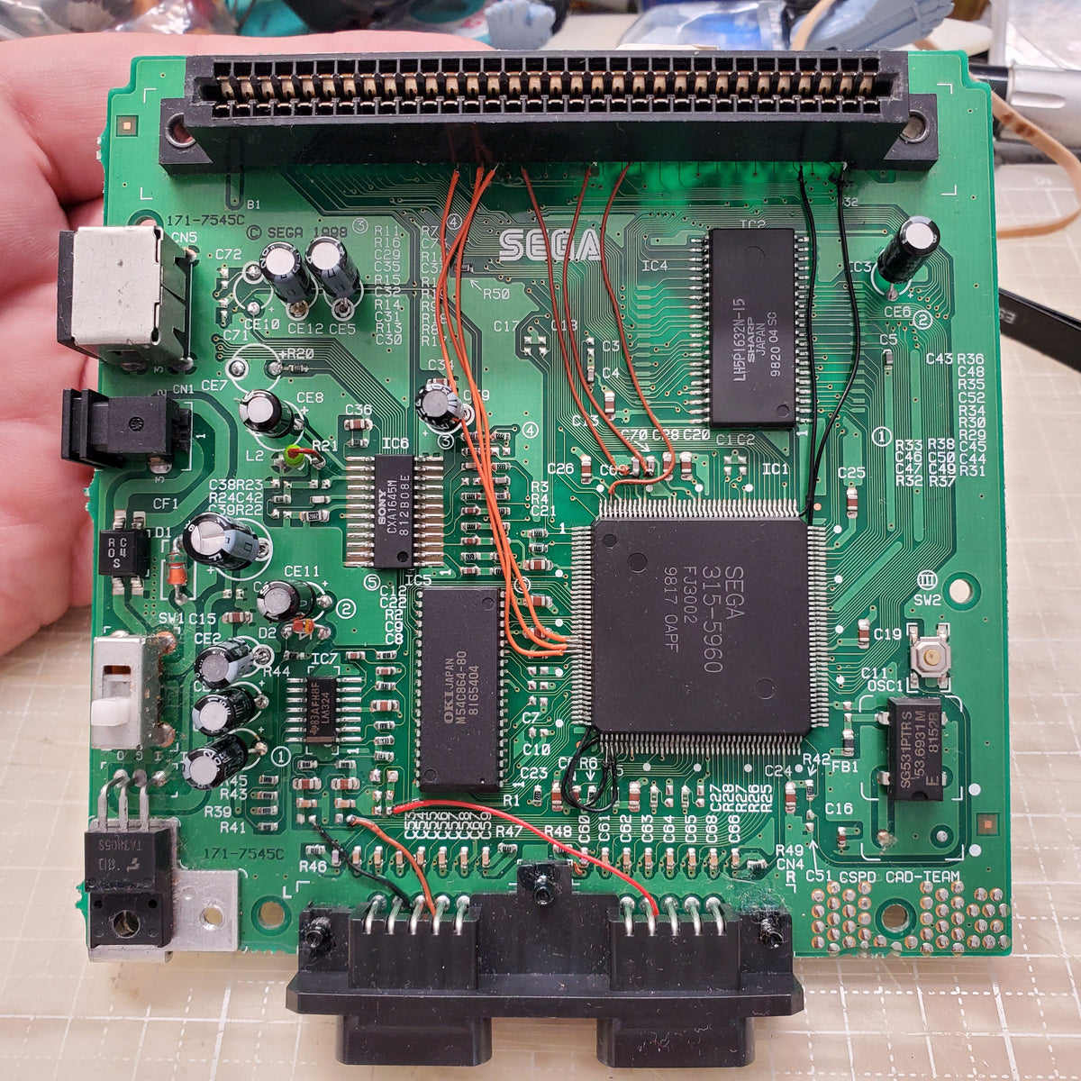 Sega Genesis model 3 triple bypass – Arctic cavegaming